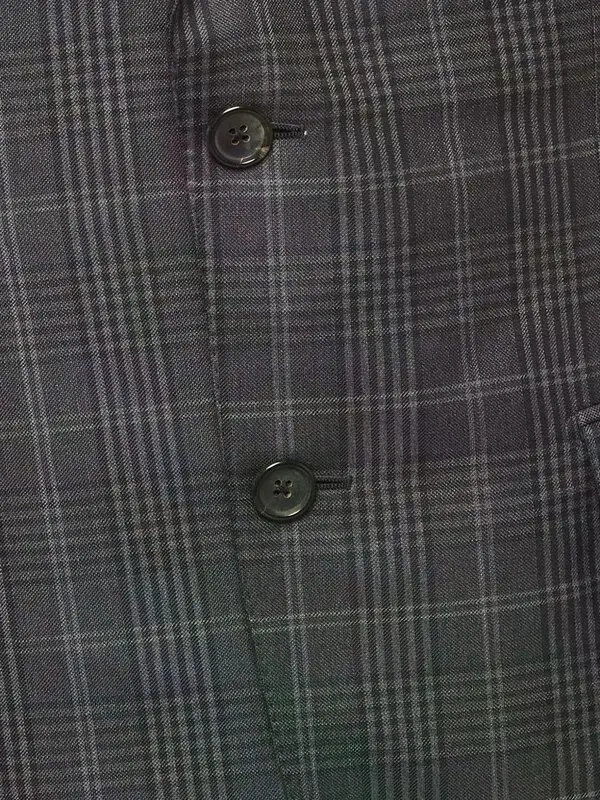 TOM FORD Plaid Peak-lapel Suit