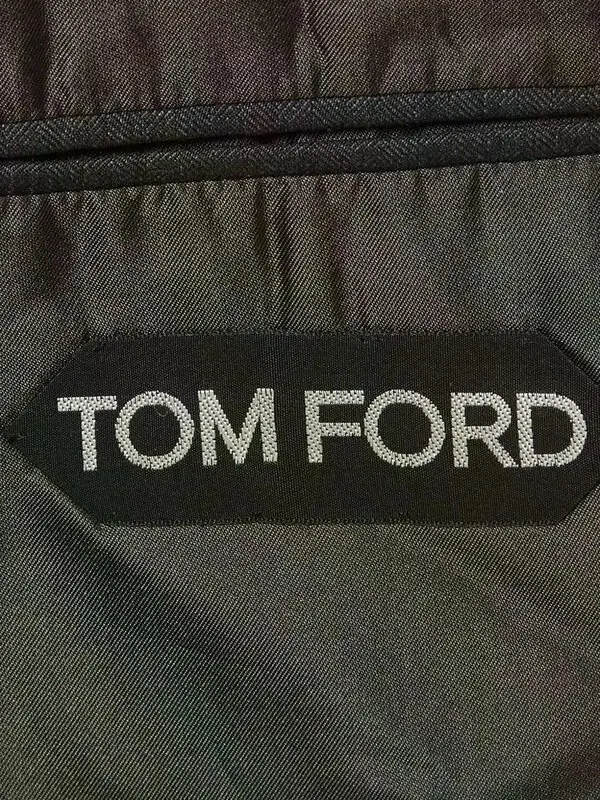 TOM FORD Plaid Peak-lapel Suit