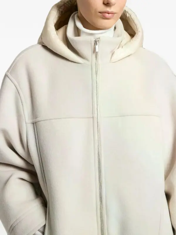 Peserico Hooded Zip-up Jacket