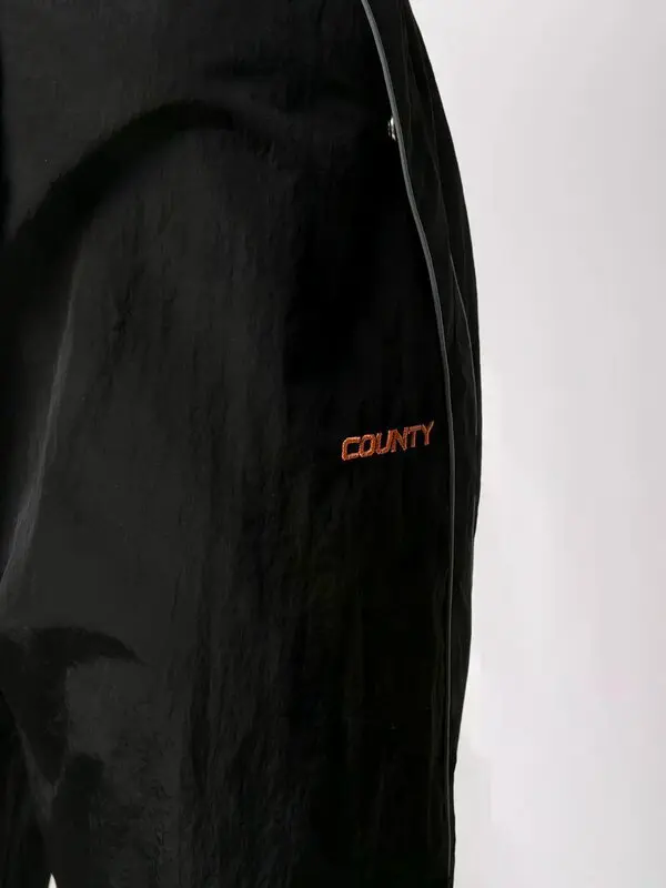COUNTY OF MILAN Side Stripe Drawstring Track Pants