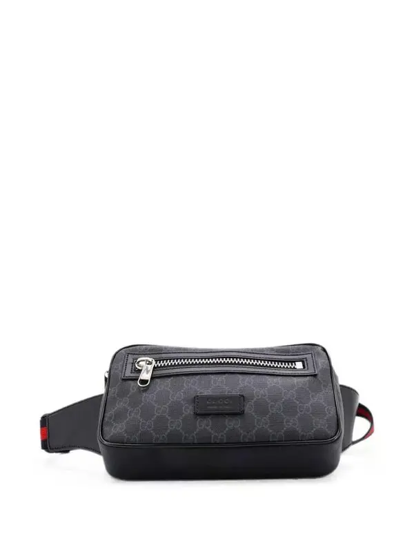 Gucci Soft Zip Gg Coated Canvas Small Belt Bag