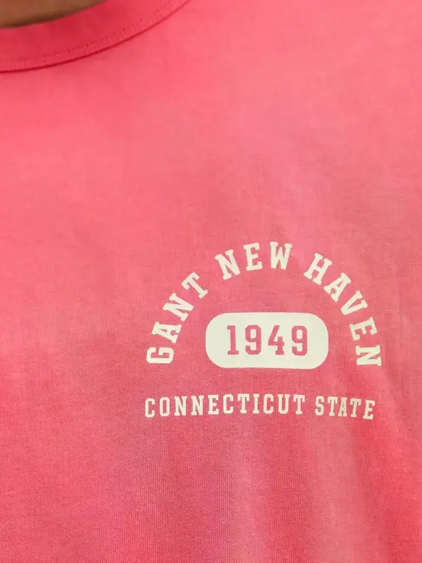 Gant Logo-print Crew-neck T-shirt