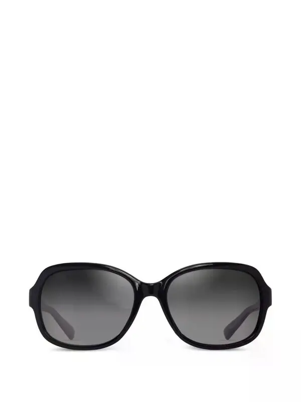 Maui Jim Hiluhilu Rectangle-frame Sunglasses - Black