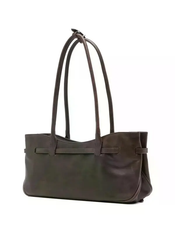 MARGESHERWOOD Leather Shoulder Bag - Brown