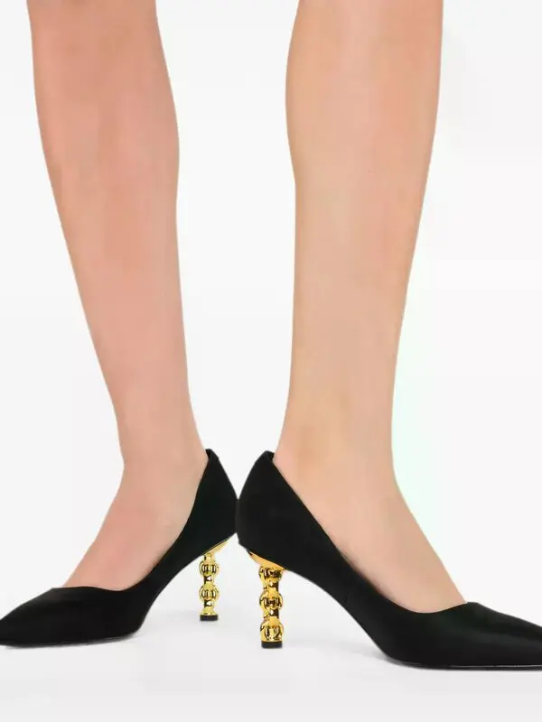 KAT MACONIE Sculptural-heel Pumps - Black