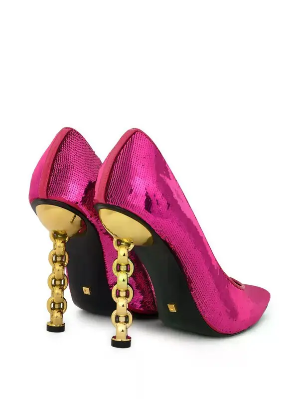 KAT MACONIE Chain-link Stiletto Pumps