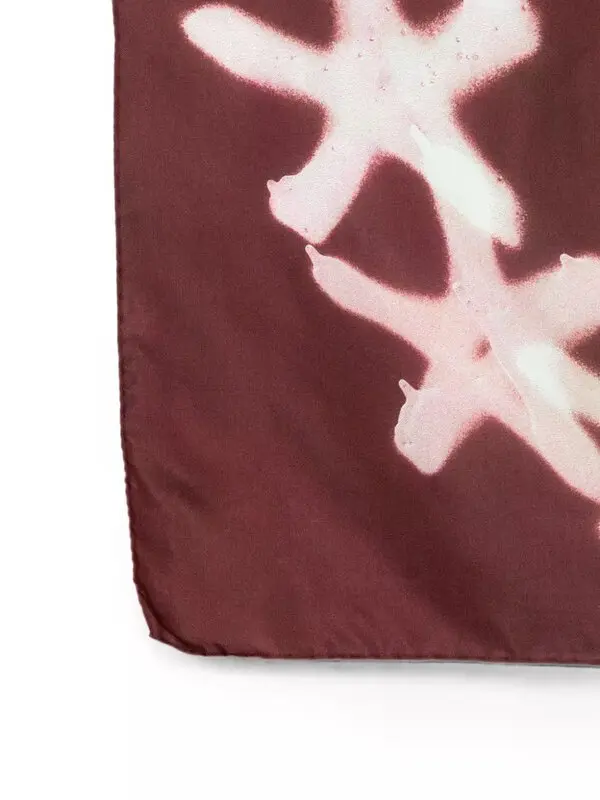 Études Studio Europa Spray-effect Cotton Bandana