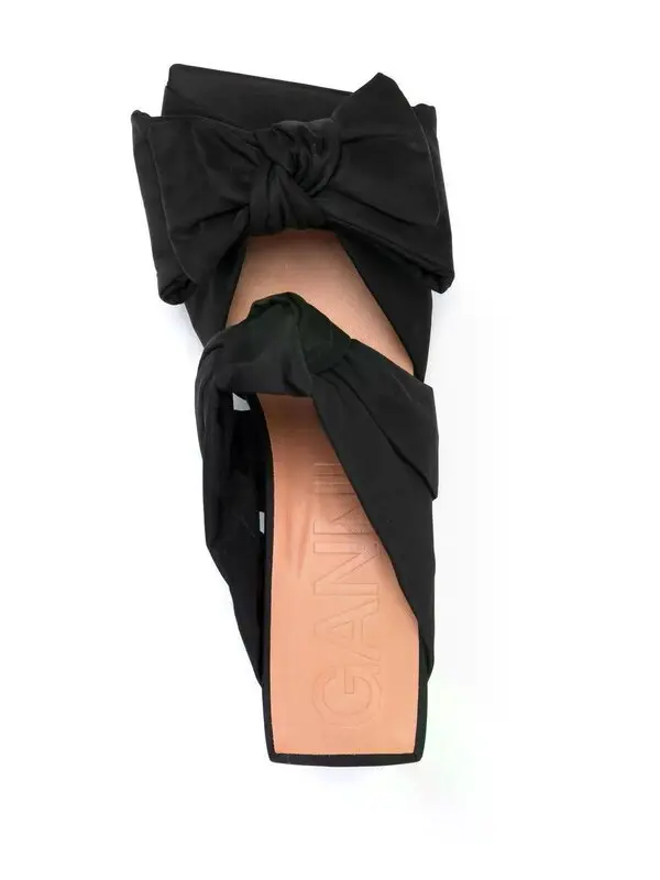 GANNI Bow Xx 60mm Sandals