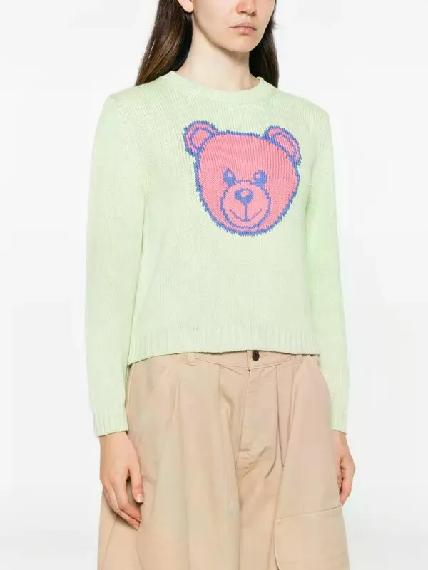 Moschino Bear-embellishment Sweater