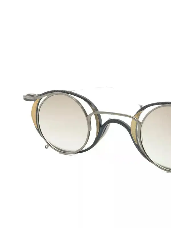 RIGARDS X Ziggy Chen Round-frame Clip-on Glasses