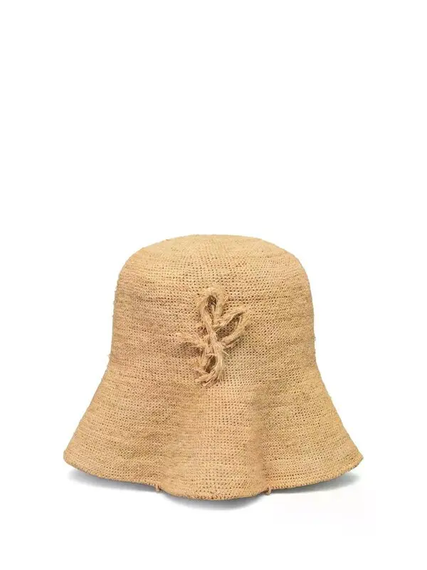 Ruslan Baginskiy The Hatbag Straw Shoulder Bag