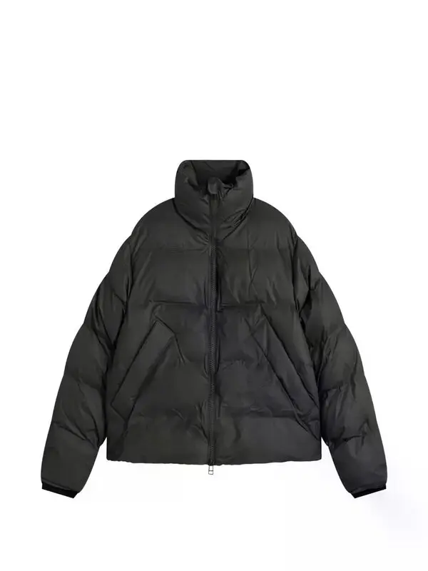 Tretorn X Kassl Editions Quilted Zip-up Puffer Jacket - Black