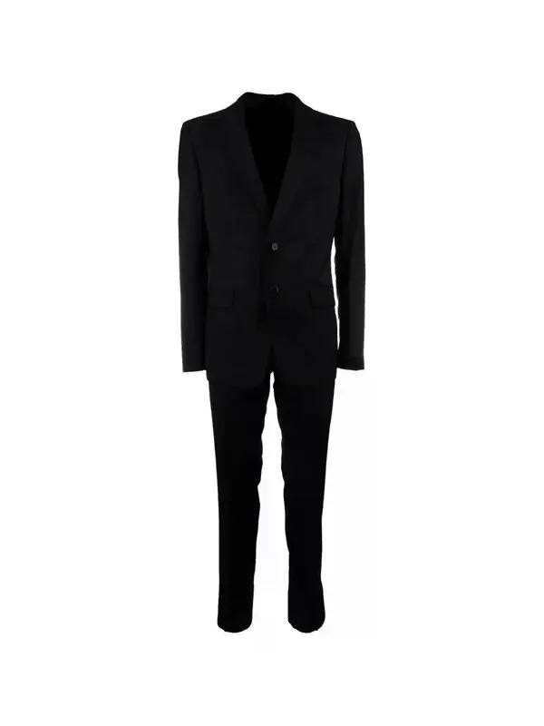 Prada Single-breasted Notched-lapel Suit - Blue