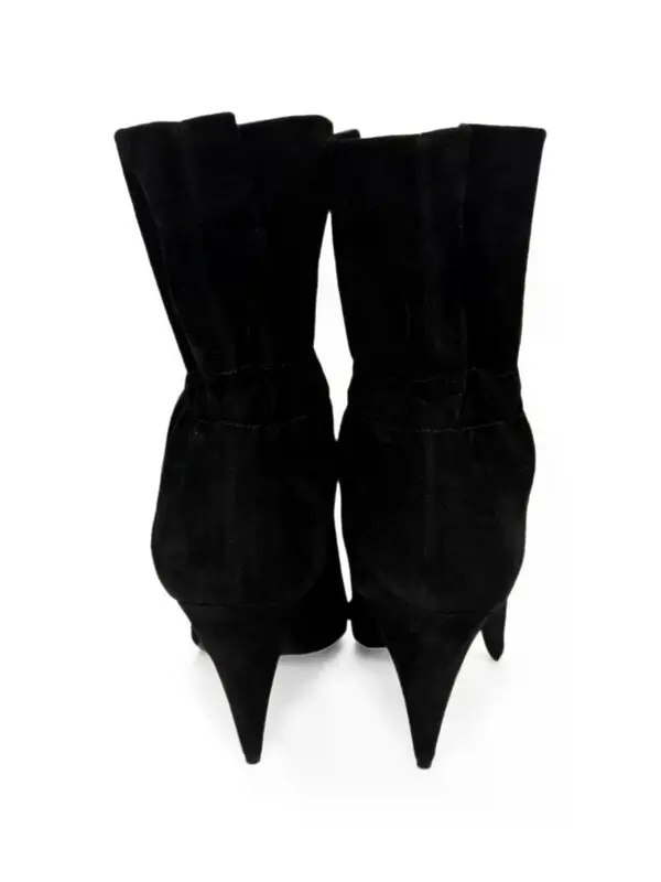 Saint Laurent Suede Ankle Boots