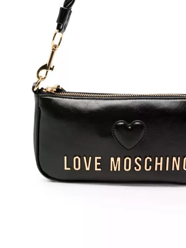 Moschino Heart-patch Logo-plaque Shoulder Bag
