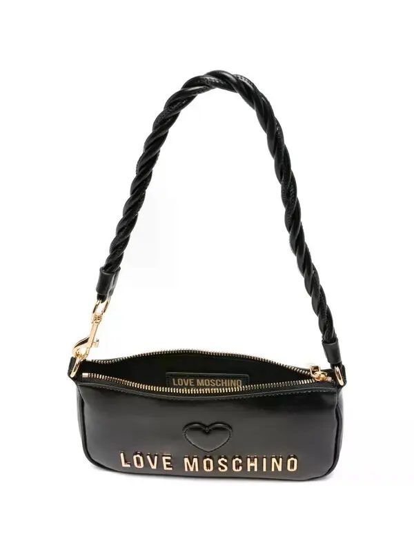 Moschino Heart-patch Logo-plaque Shoulder Bag