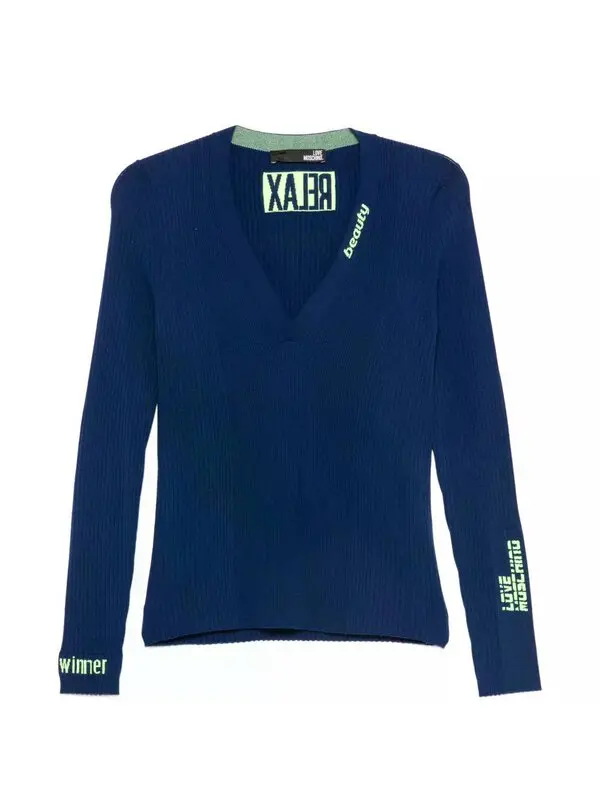 Moschino V-neck Sweater