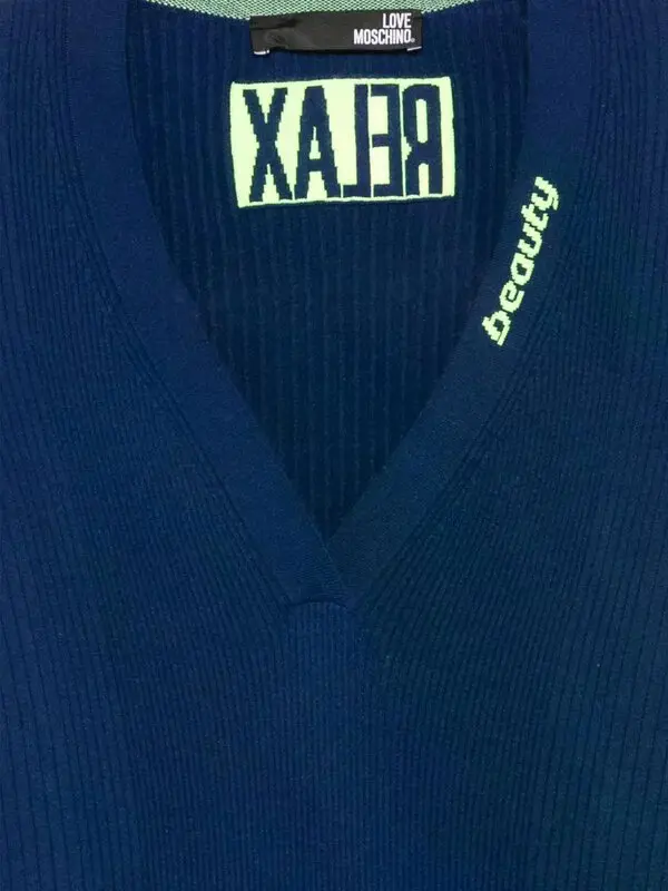 Moschino V-neck Sweater