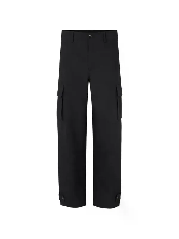 Marni Buttoned-cuff Cargo Pants - Black