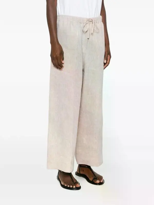 TOTEME Summer Drawstring Palazzo Pants