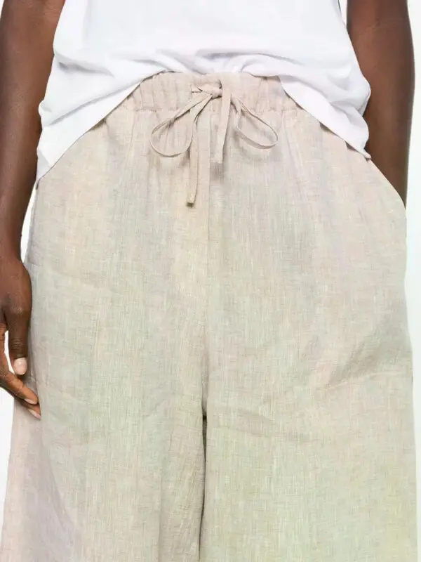 TOTEME Summer Drawstring Palazzo Pants