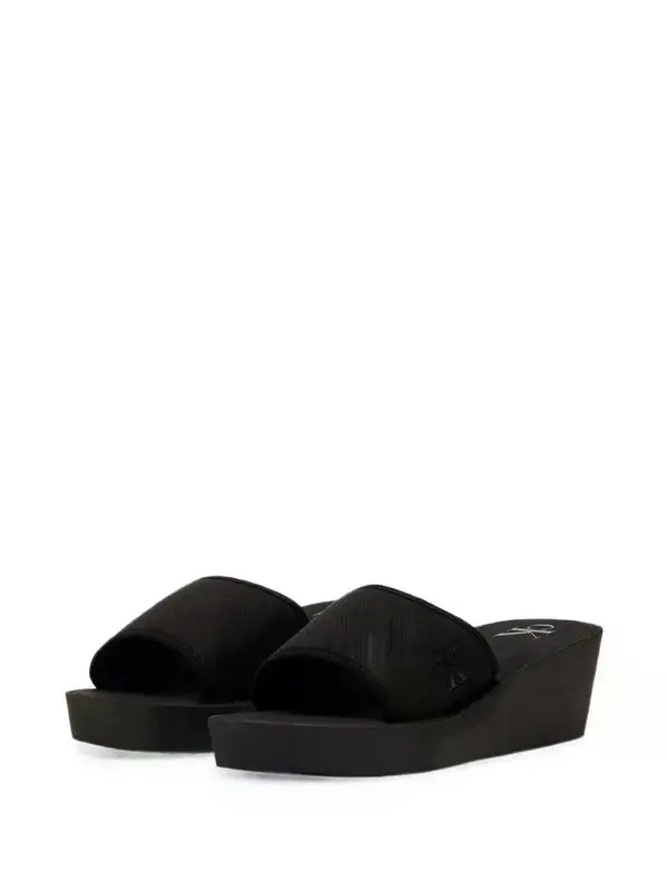 Calvin Klein Logo-embroidered Sandals