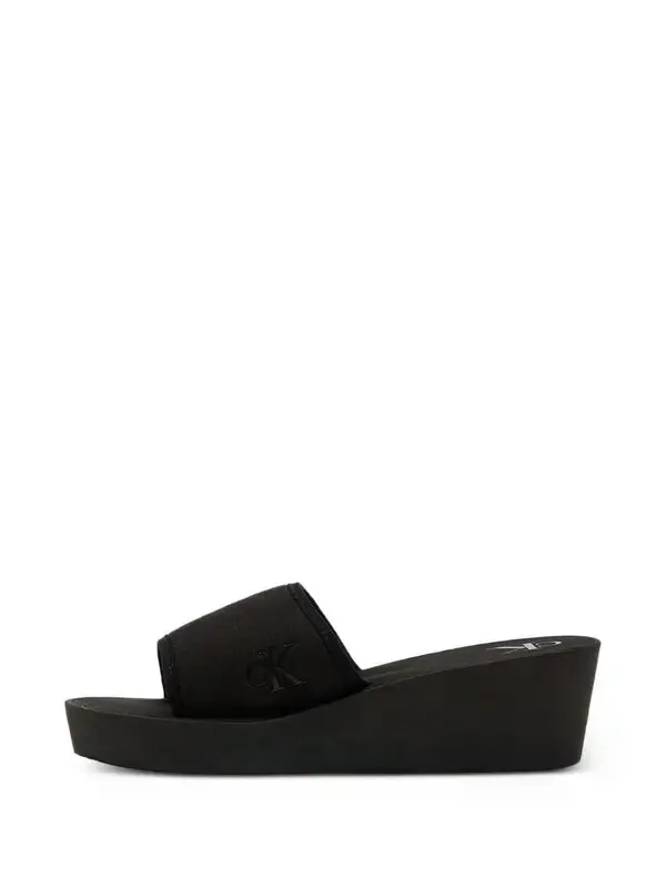 Calvin Klein Logo-embroidered Sandals