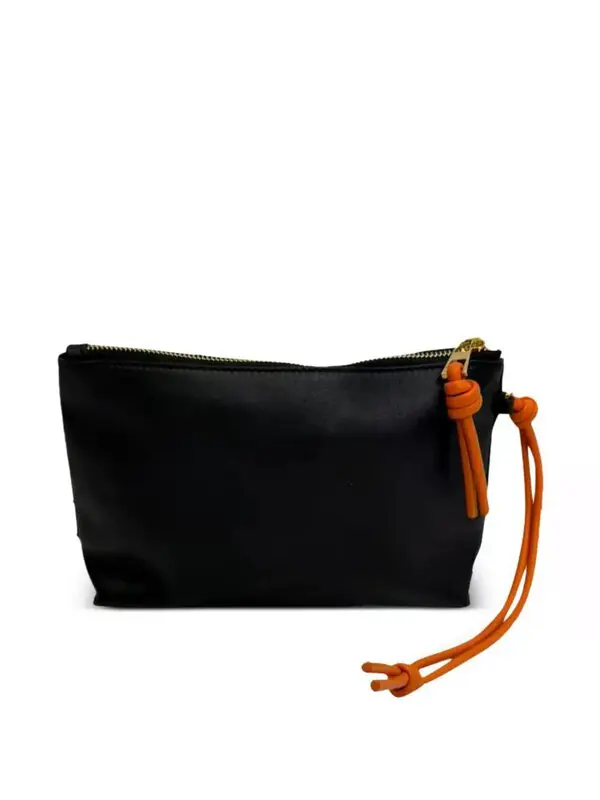 Loewe T-knot Pouch Bag - Black