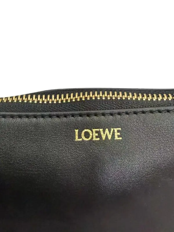 Loewe T-knot Pouch Bag - Black