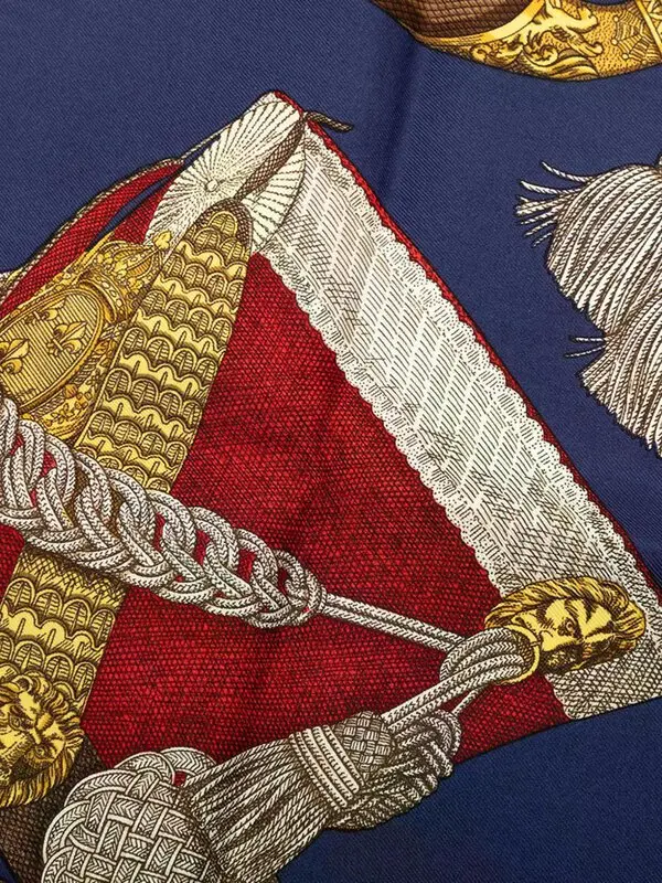 Hermès 2000-2026 Grand Uniforme Silk Scarf 90 Scarves