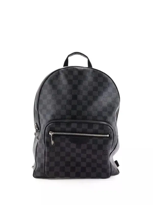 LOUIS VUITTON Josh Damier Graphite Backpack - Black