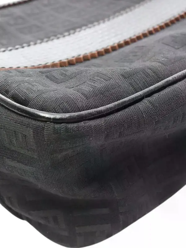 Fendi 2000-2010 Zucchino Canvas Tote Bag - Black