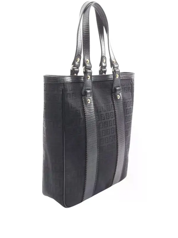 Fendi Zucchino Canvas Tote Bag