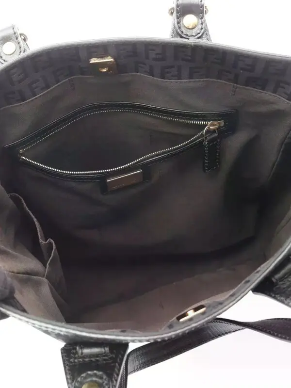 Fendi Zucchino Canvas Tote Bag