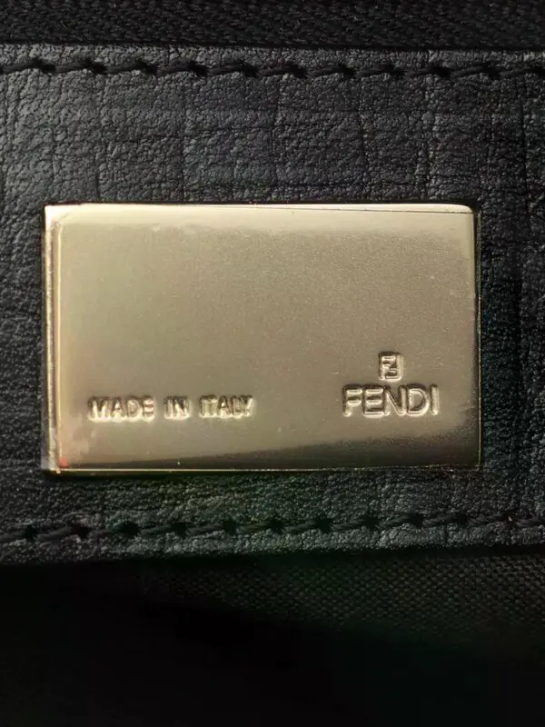 Fendi Zucchino Canvas Tote Bag