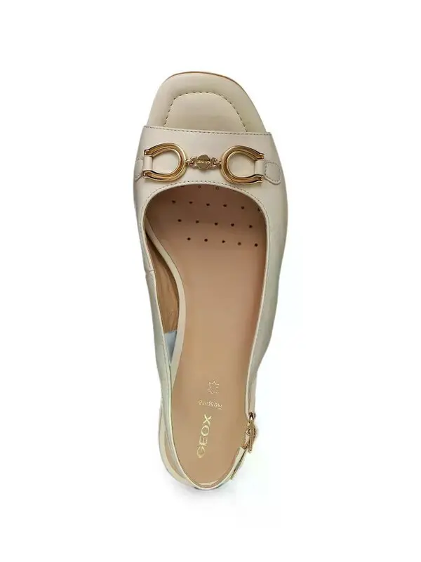 Geox New Eraklia Horsebit-detail Slingback Sandals