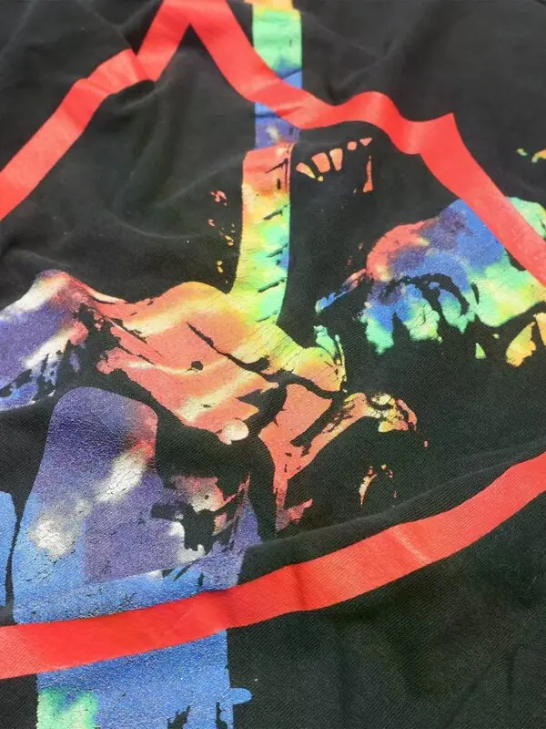 HTC LOS ANGELES Jimi Hendrix Graphic Print T-shirt