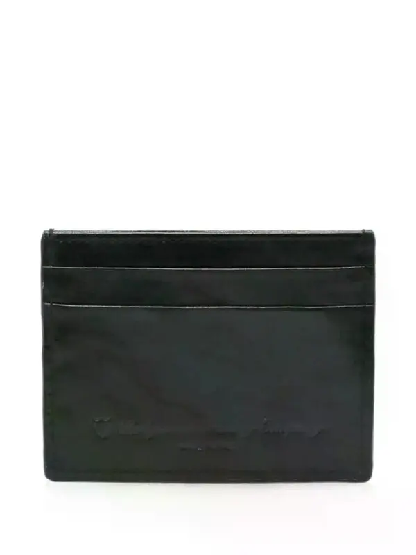 HTC LOS ANGELES Stud-embellished Leather Card Holder