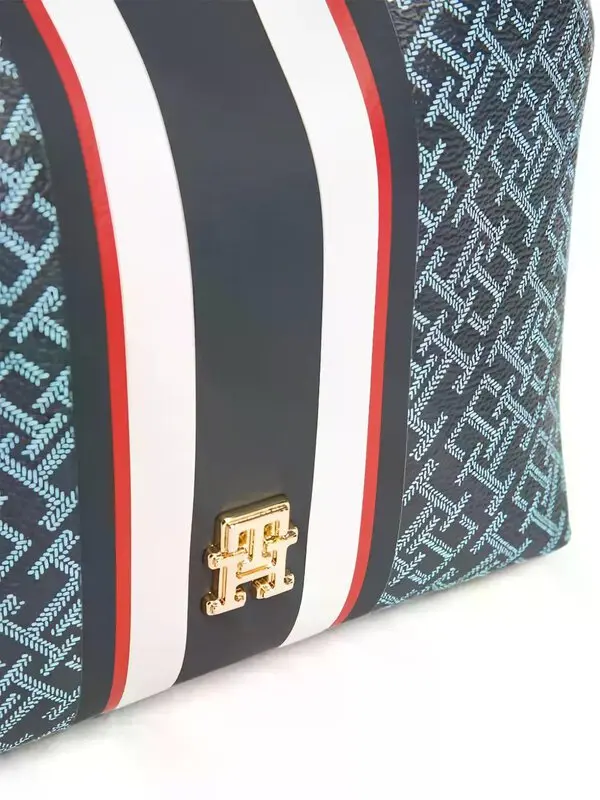 Tommy Hilfiger Th Monoplay Monogram Bucket Bag