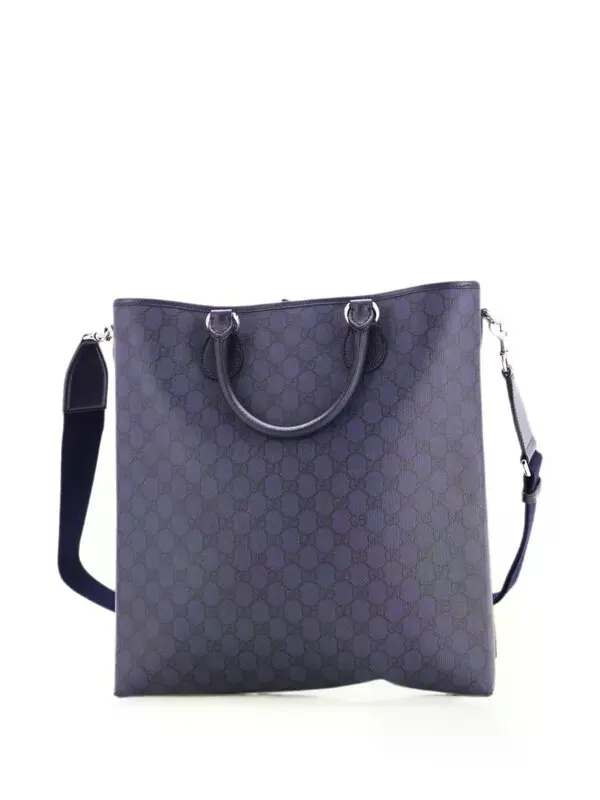 Gucci Ophidia Convertible Gg Coated Canvas Medium Tote Bag