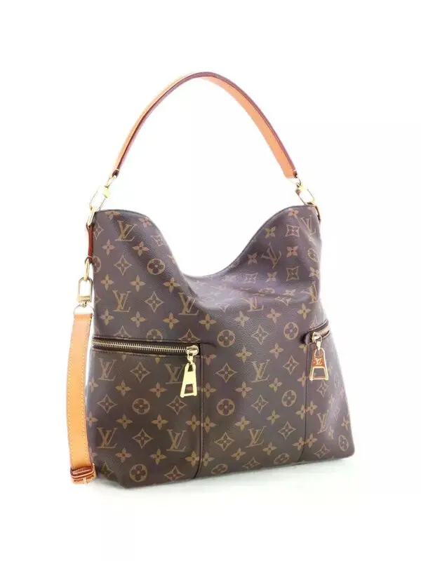 LOUIS VUITTON Melie Hobo Bag Monogram Canvas