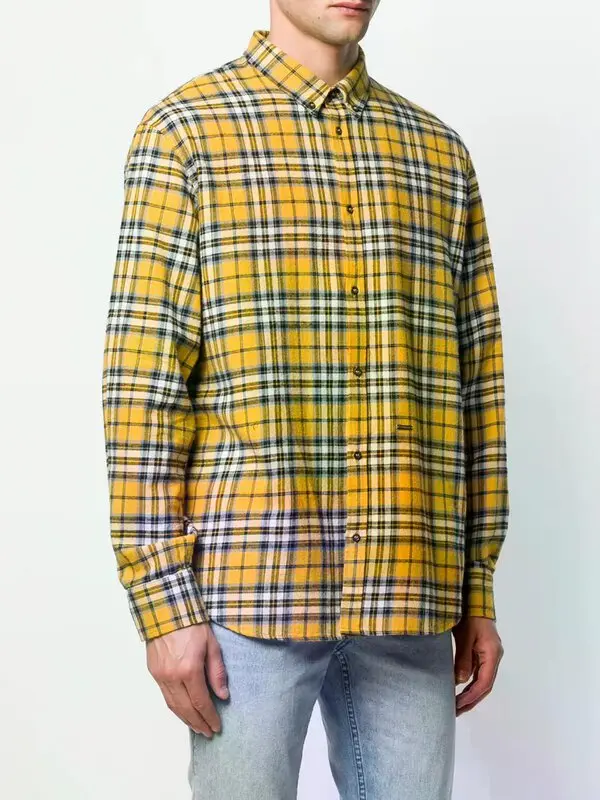 Dsquared2 Checked Print Shirt