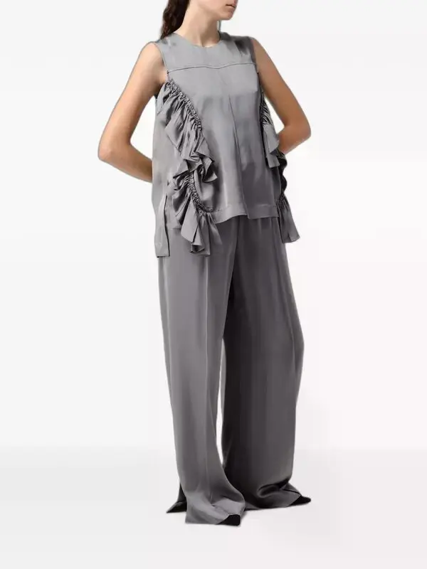 JIL SANDER Ruffle-trim Blouse