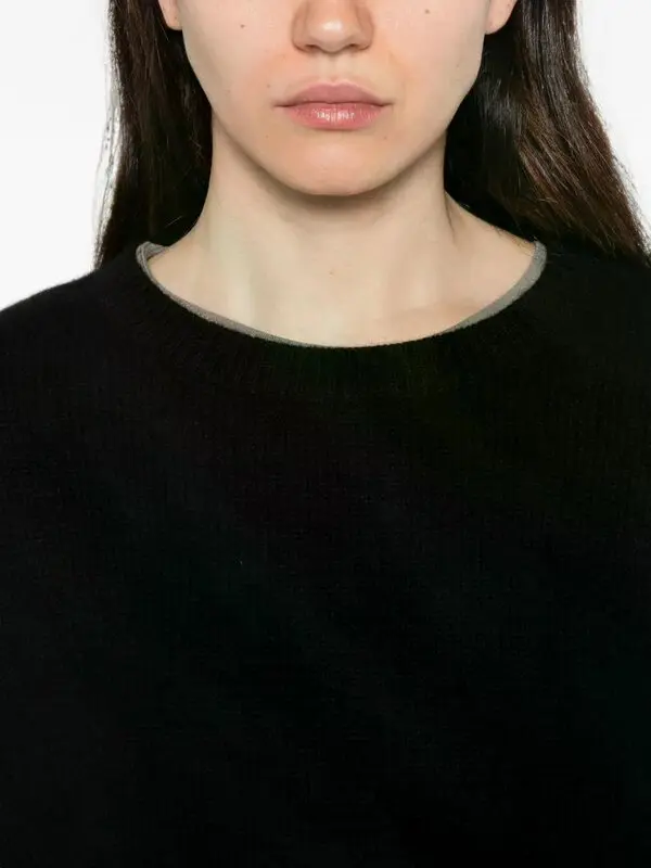 LISA YANG Mila Ribbed-knit Crew-neck Jumper