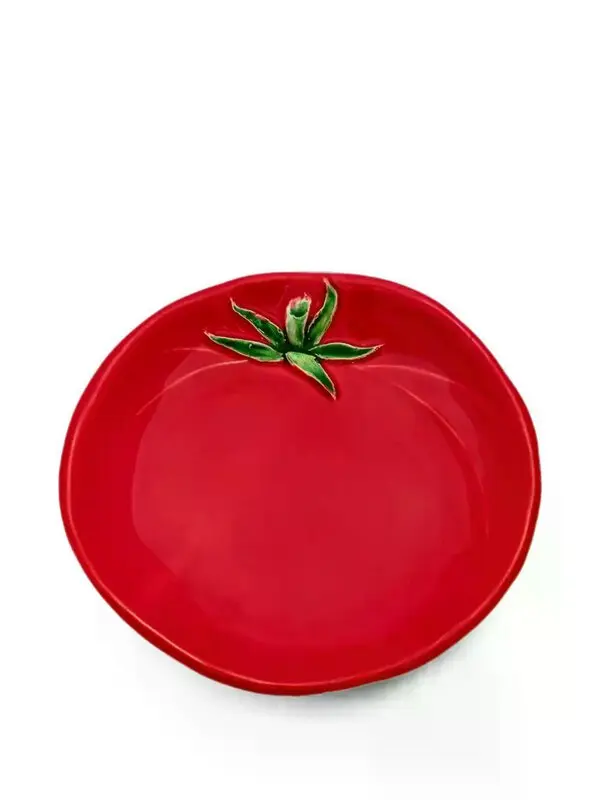 BITOSSI HOME Tomato-shaped Plate - Red
