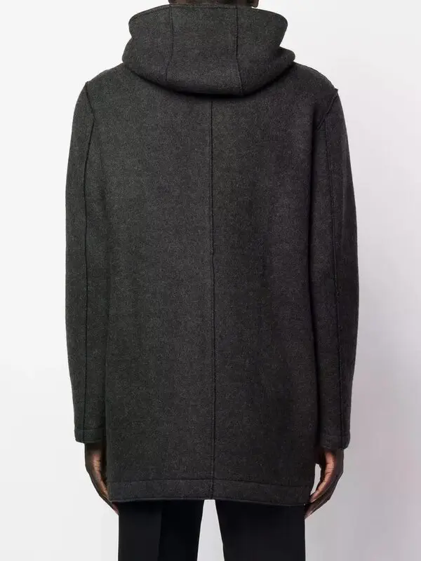 Harris Wharf London Hooded Wool Coat