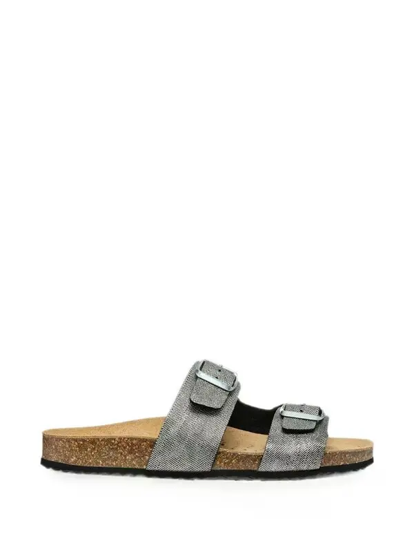 Geox Brionia Buckle-fastening Sandals - Grey