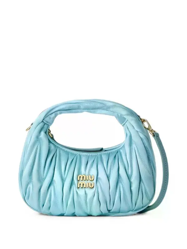 Miu Miu Mini Wander Leather Shoulder Bag