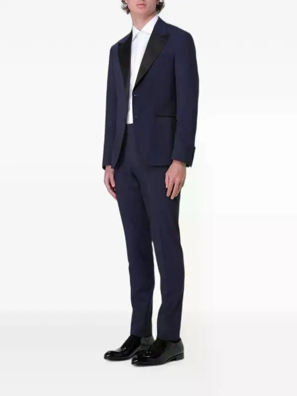 Eleventy Single-breasted Peak-lapel Suit