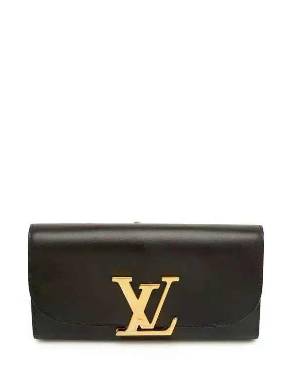 LOUIS VUITTON Vivienne Clasp Continental Wallet - Black